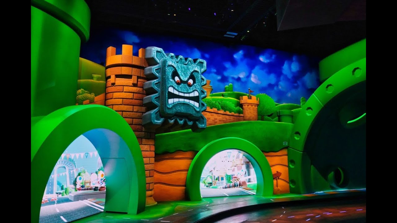 Mario Kart: Dark Ride at Universal Studios Hollywood with Ride ...