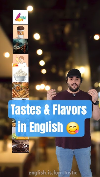 Tastes and Flavors in English 🇺🇸🇬🇧😋 #english #learnenglish #vocabulary ...