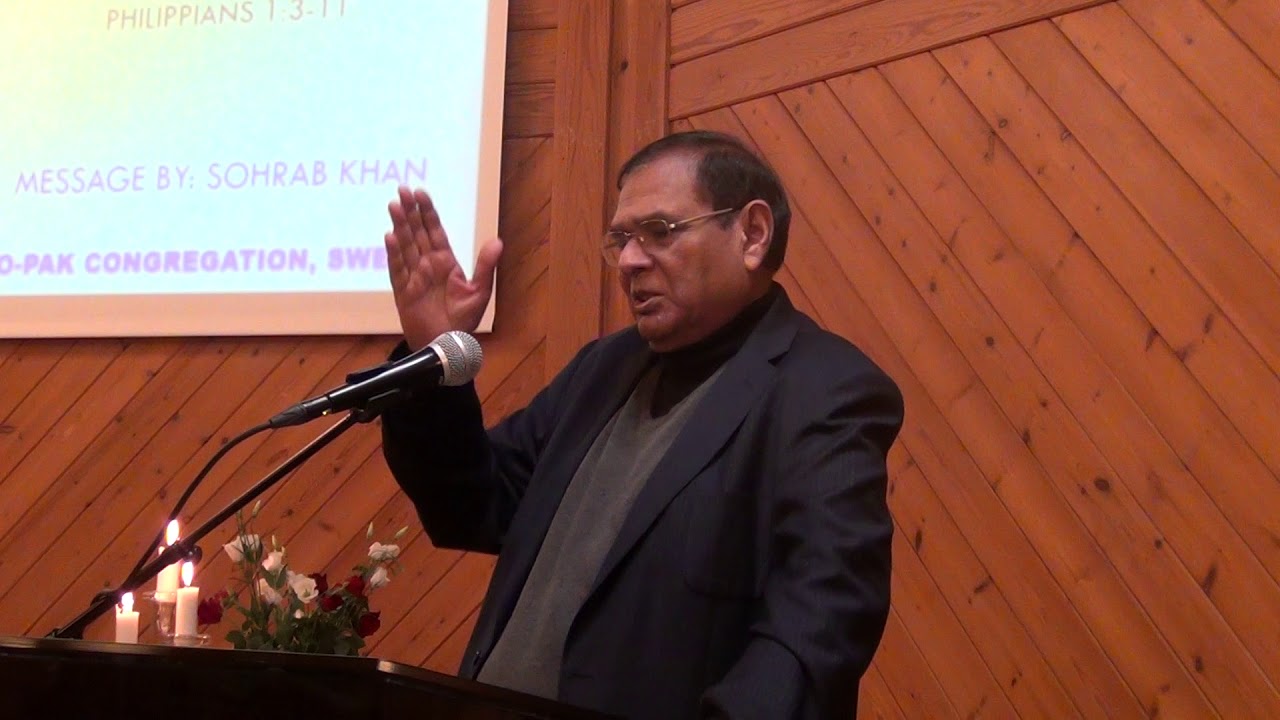 Sohrab Khan 29Oct2017 (Filled and complete in Christ)-2av3 - YouTube