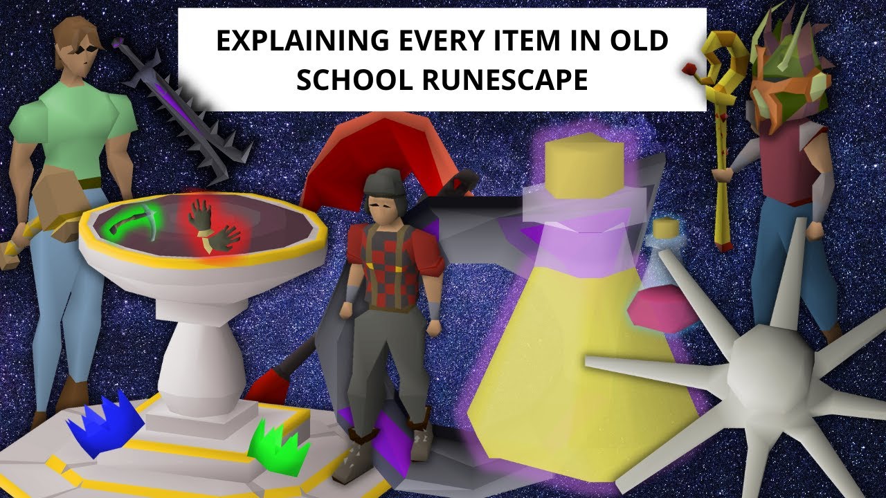 Every essential item in OSRS Explained - YouTube