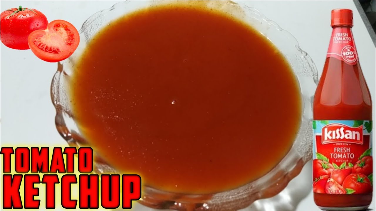 Tomato Ketchup Recipe | Homemade Tomato Sauce | Manu Kitchen - YouTube