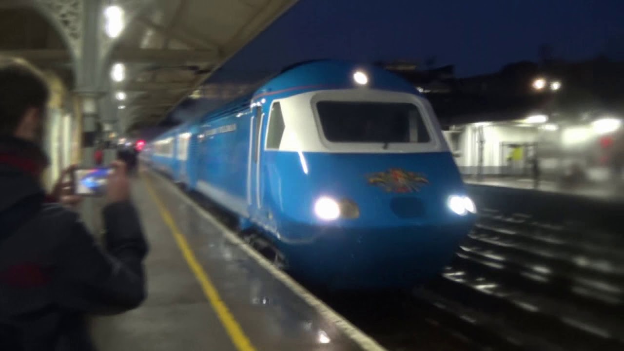 LSL Midland Pullman class 43 HST at Eastleigh - 30 October 2020 - YouTube