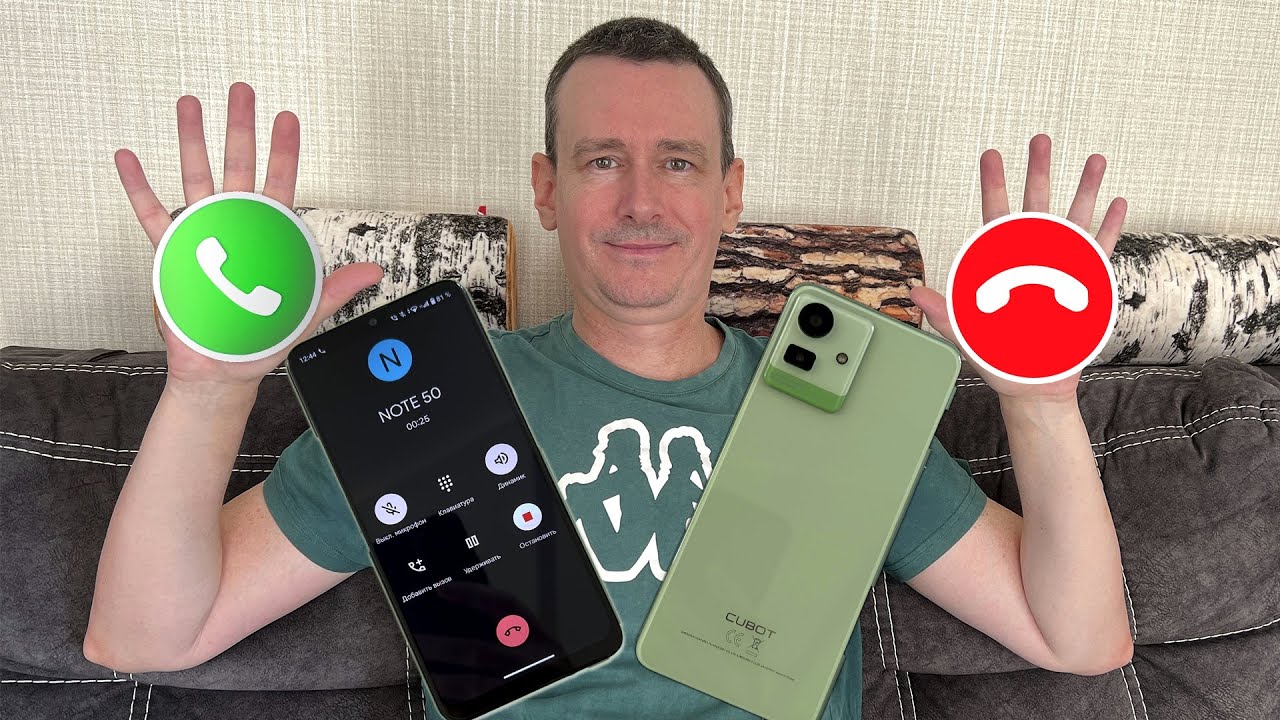 Cubot NOTE 50 Incoming Call & Review - YouTube