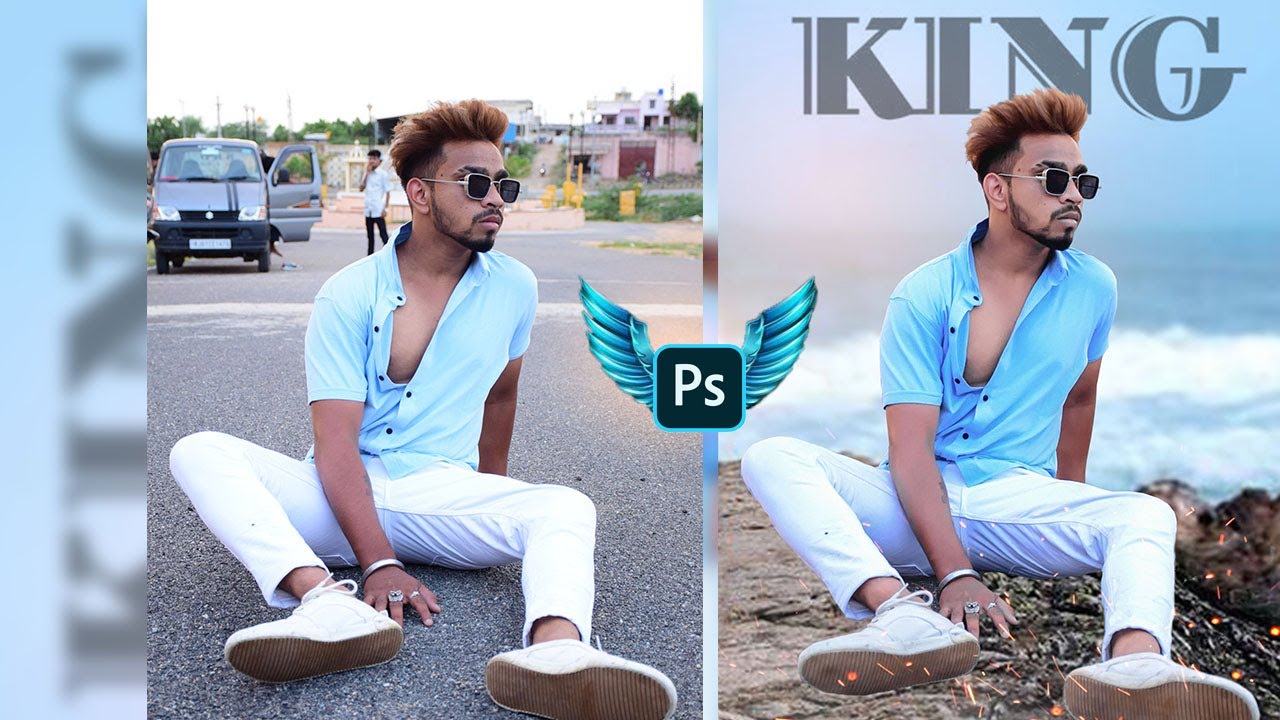 Photoshop manipulation💥 Tutorial For beginners | quick & Easy MethoD ...