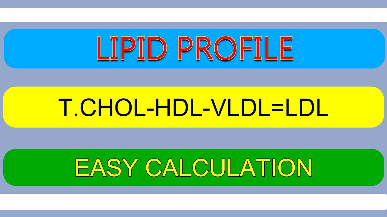 LIPID PROFILE TEST CALCULATION||VENUS DIAGNOSTICS PALVANCHA//venus ...