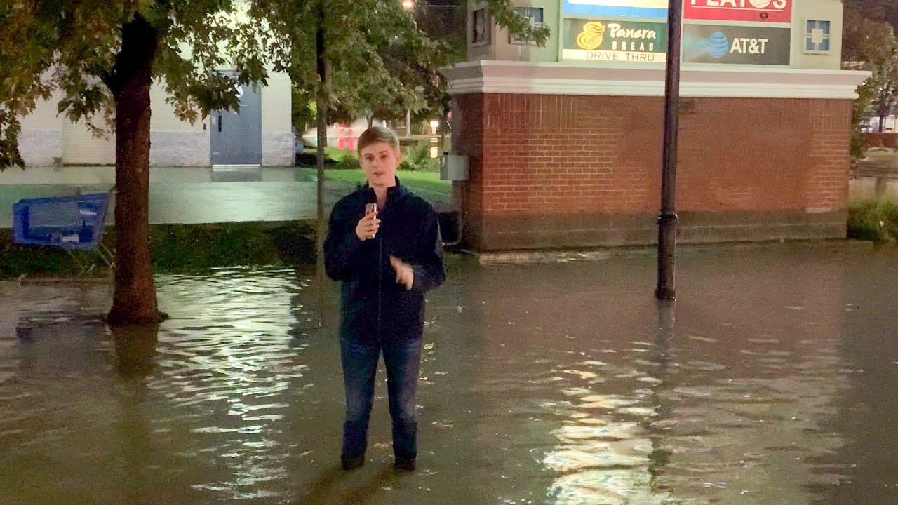 Heavy Rainfall Brings Flash Flooding in Ithaca - YouTube
