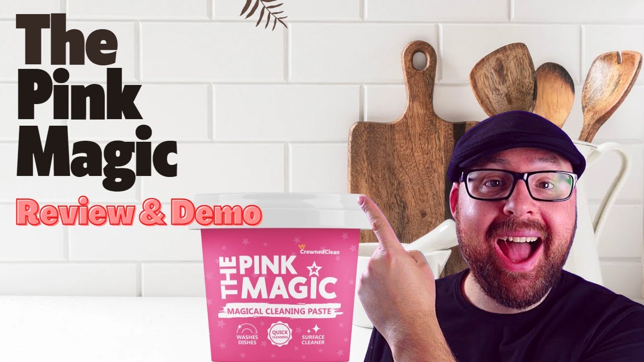 DIRTY? Try The Pink Magic Cleaner! - YouTube