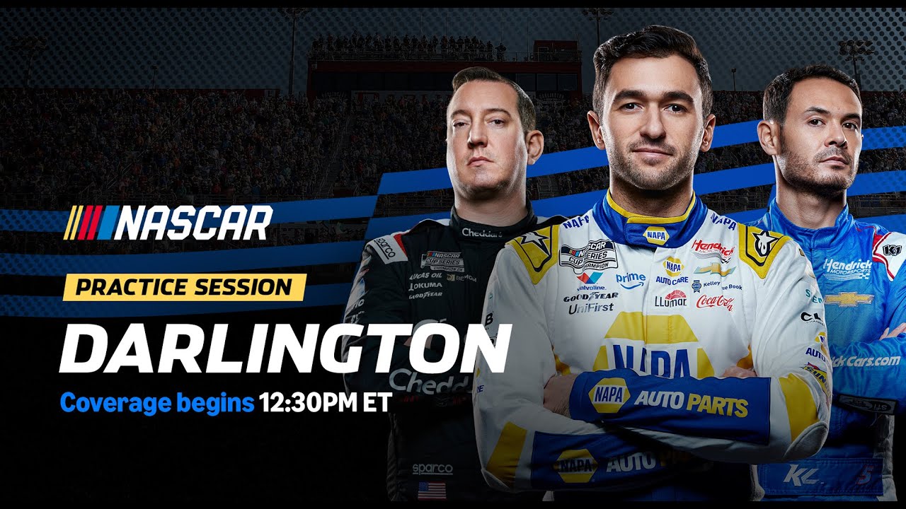 WATCH: LIVE NASCAR CUP SERIES PRACTICE | Darlington | Prime Video