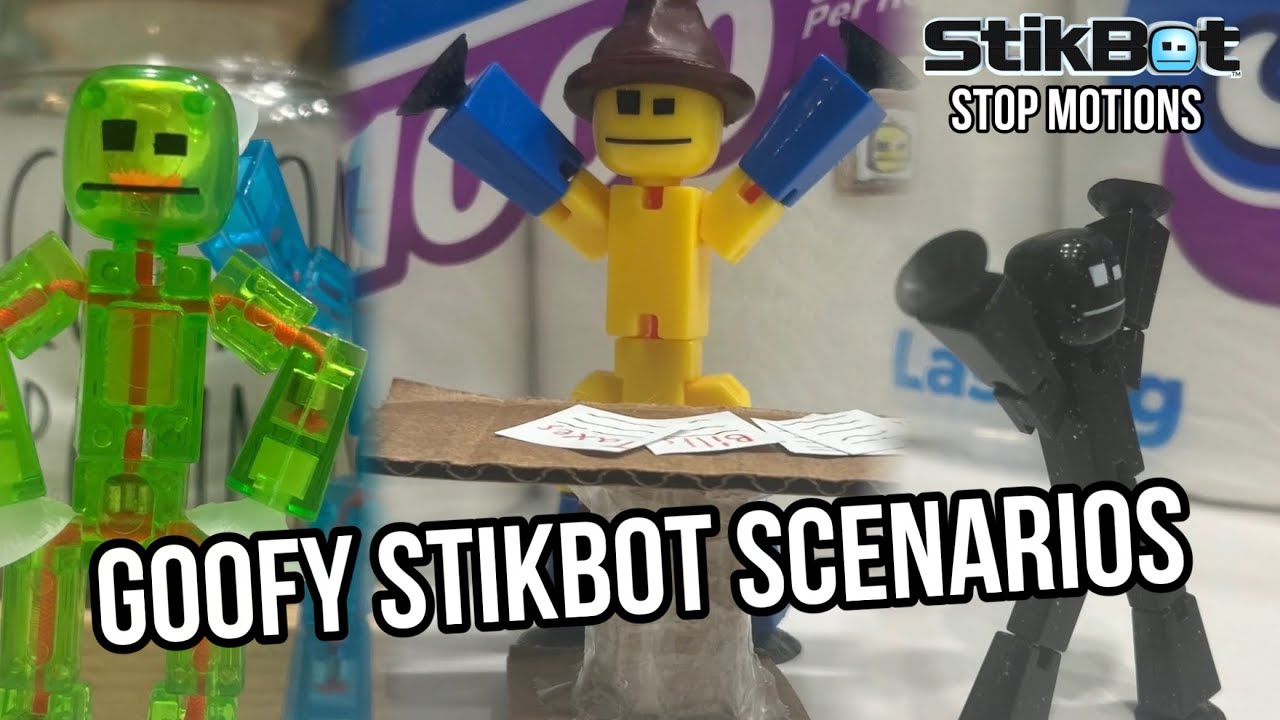 Goofy Stikbot Scenarios! (Stikbot Stop Motions) - YouTube