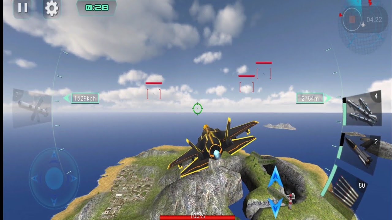 SKY FIGHTERS GAMEPLAY - ENDING MISSION LONGPLAY!!! - YouTube