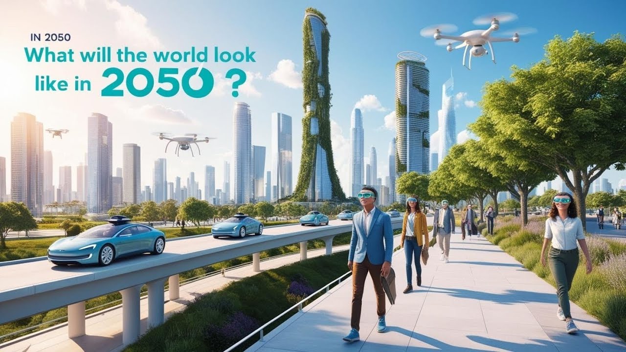A Glimpse Into 2050: The Future of Our World 🔮🌍#technology #ai #future ...