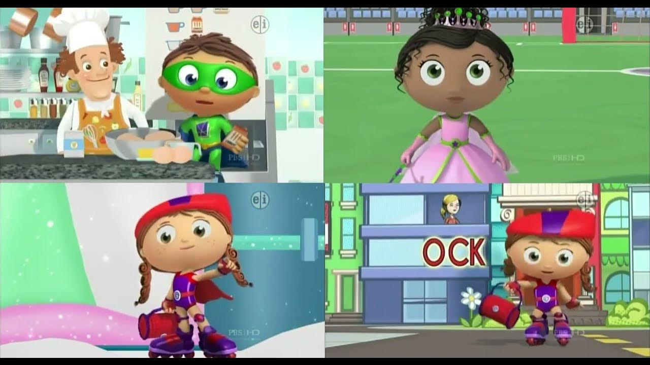 Super why? S1 57-60 - YouTube