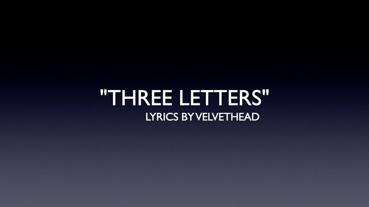 UNSAID WORDS/SINGING THREE LETTERS BY VELVETHEAD "WHISPERS IN INK ...