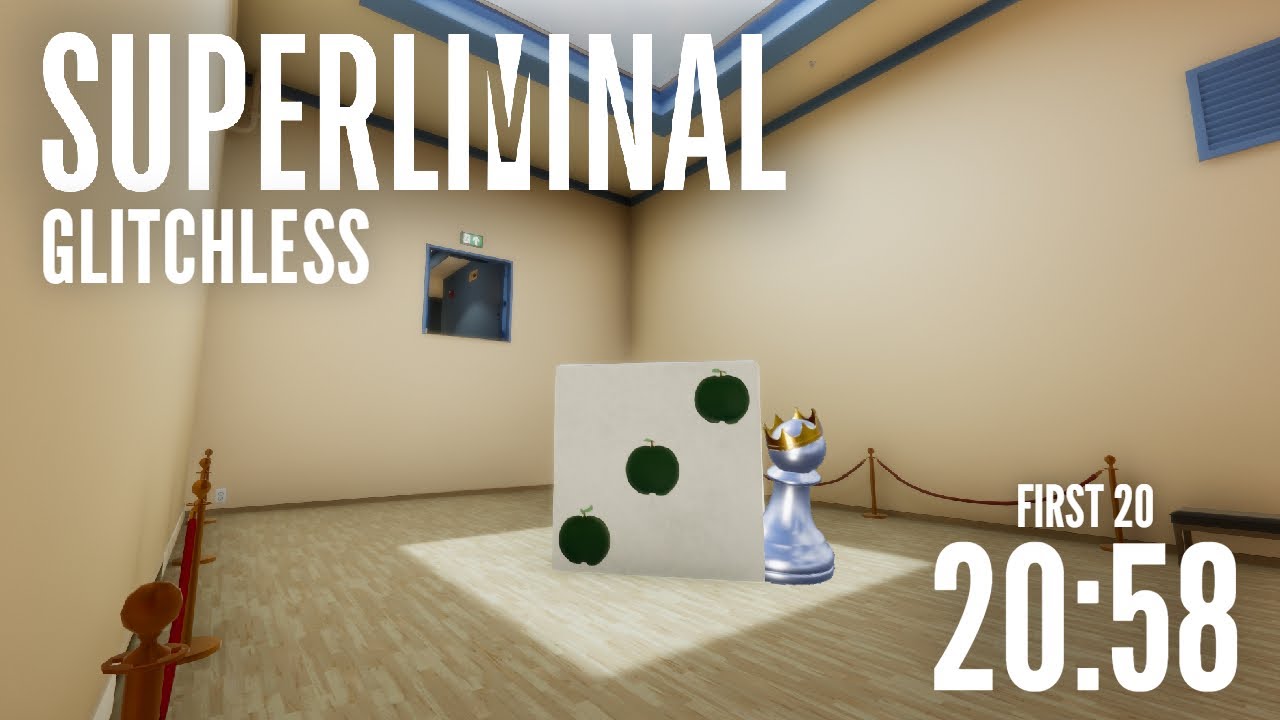 Superliminal Glitchless Sub 20 Speedrun - YouTube