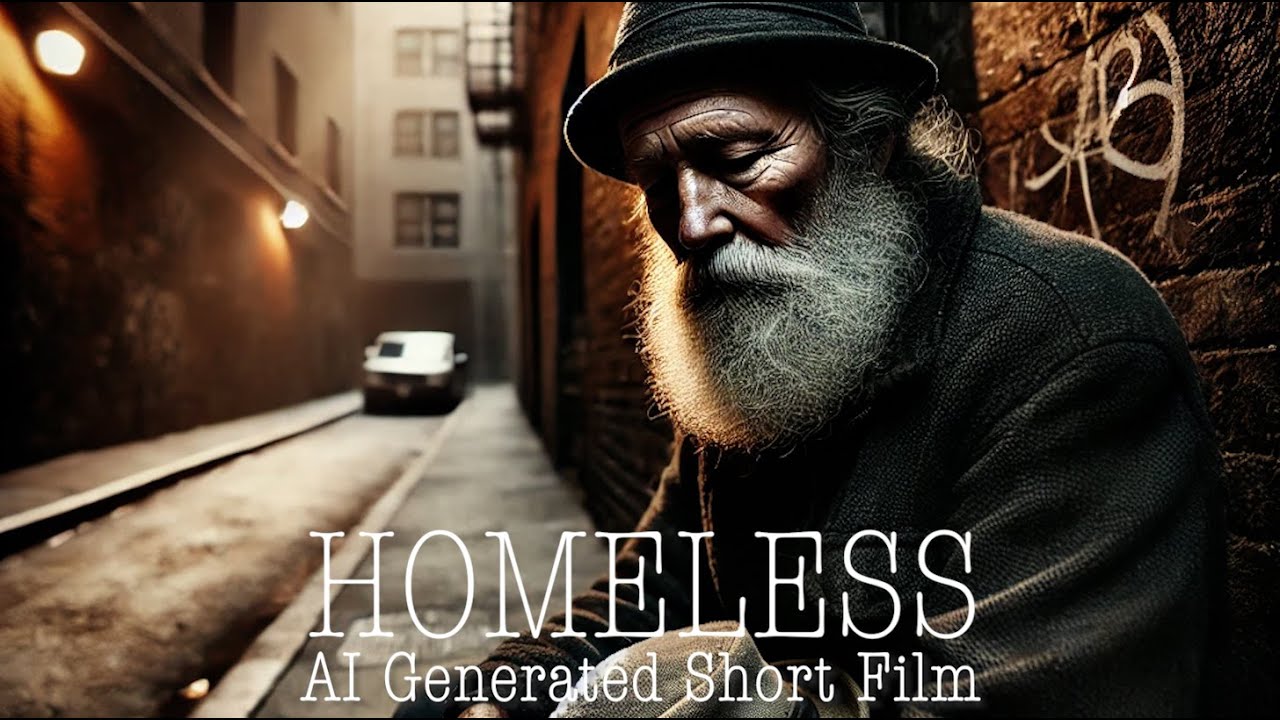 HOMELESS (Drama) | Struggle of a homeless man | An AI Generated Short ...