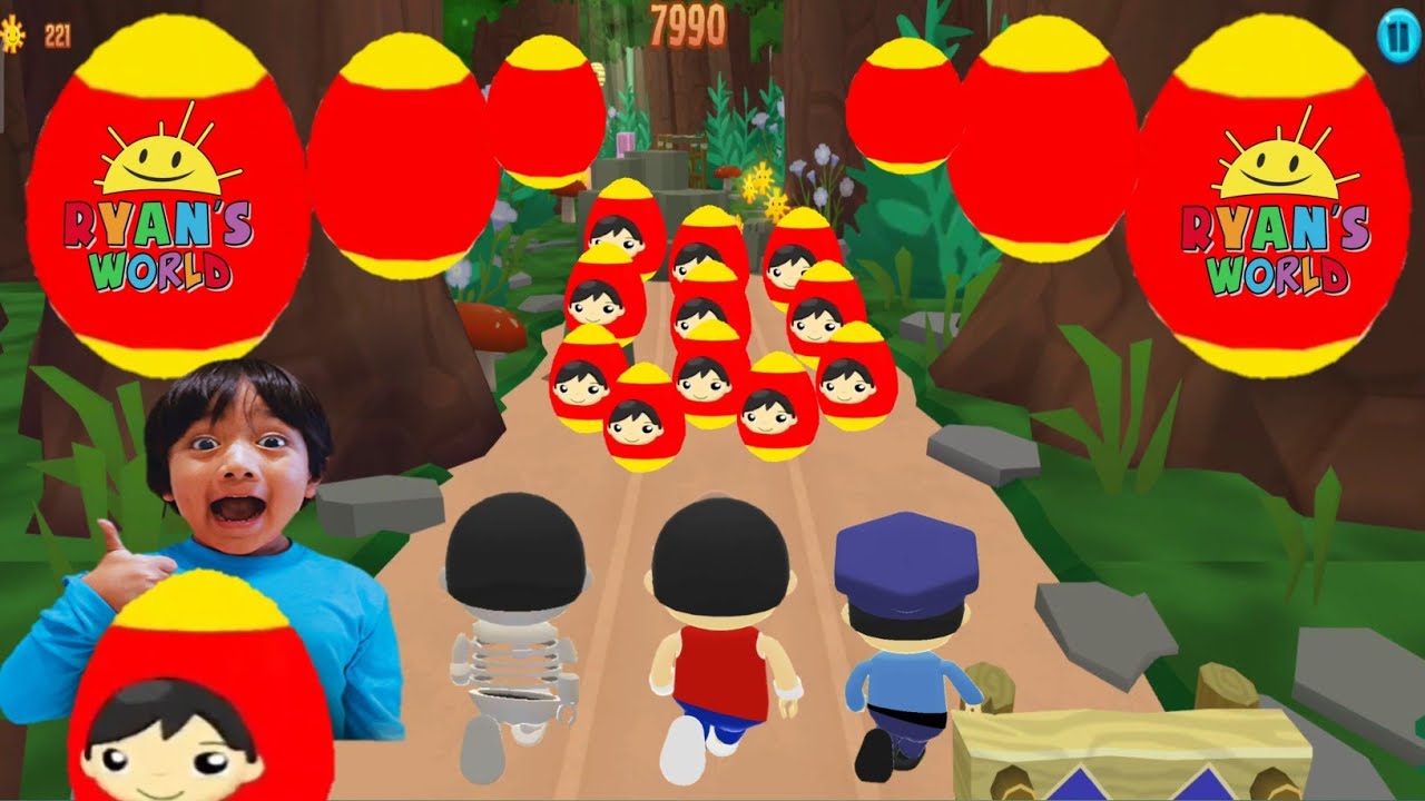 Tag with Ryan EGG SURPRISE - USA Ryan 🆚 Skeleton Ryan Halloween Update ...