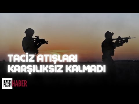 Taciz Atışları Karşılıksız Kalmadı | #msb #suriye #fıratkalkanı