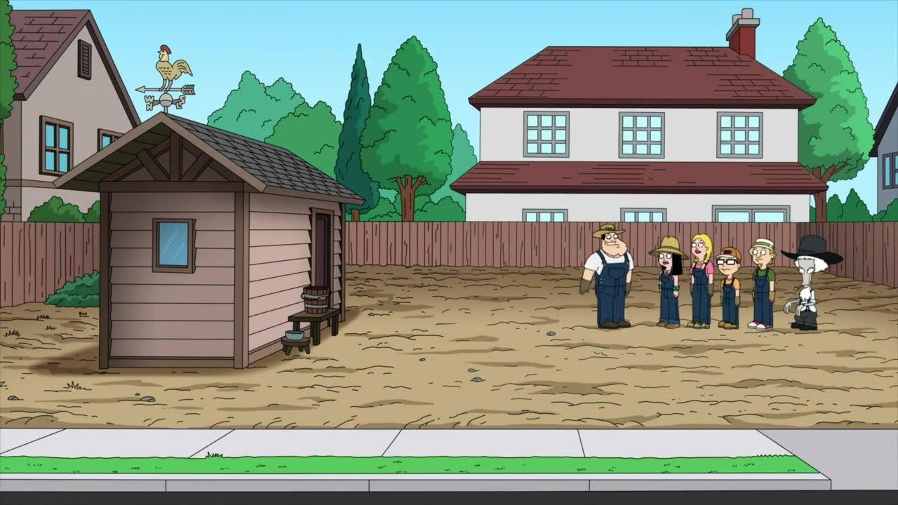 American Dad - Our new tiny farmhouse - YouTube