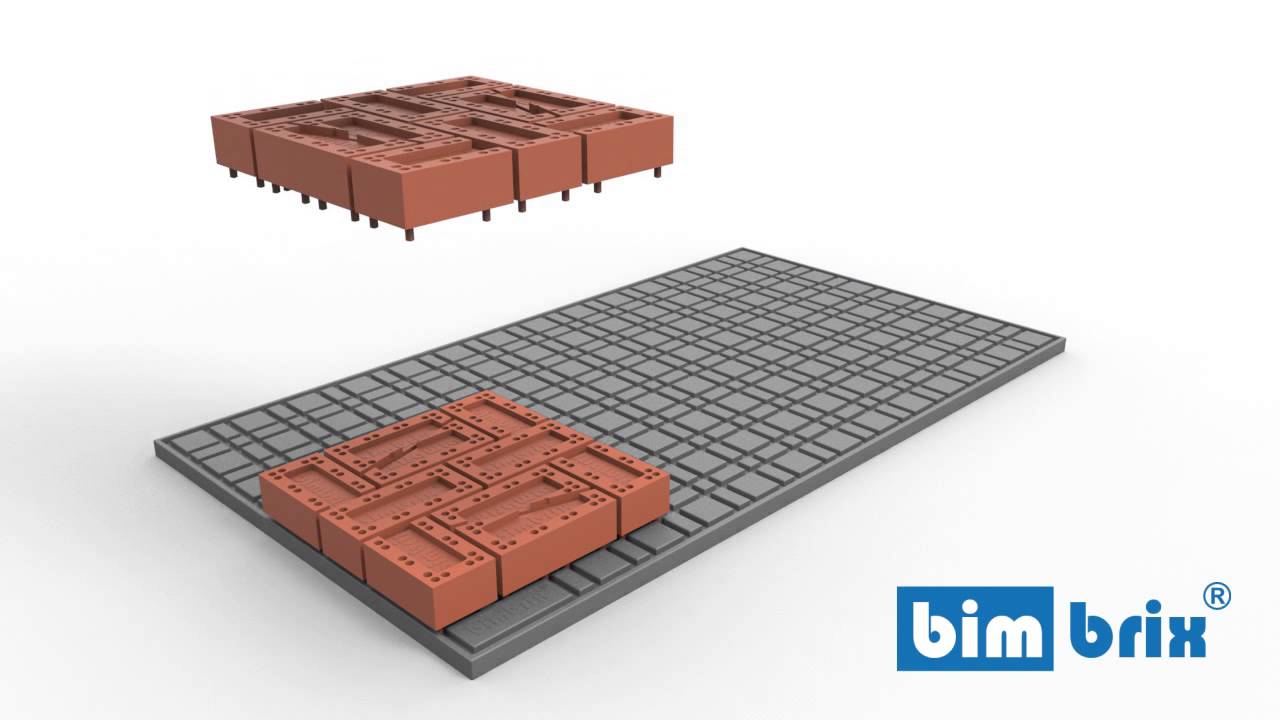 Two brick thick, Flemish bond, isolated pier - YouTube