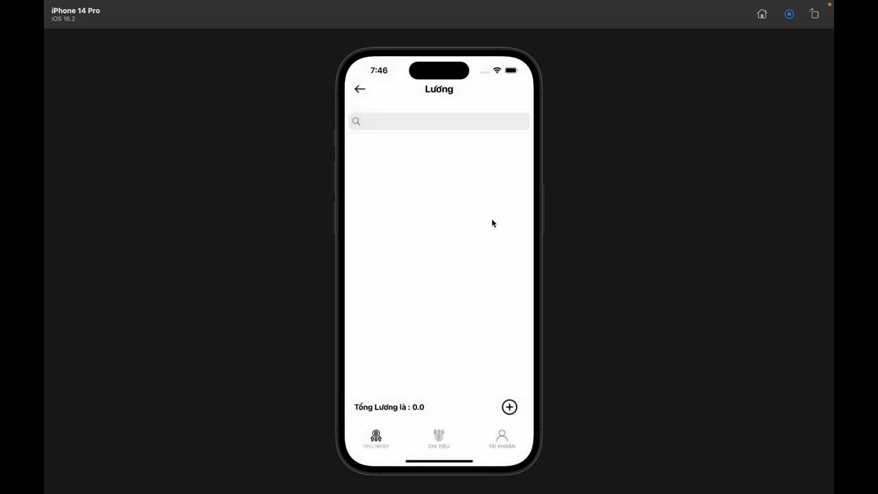 iOS Project: App Quản lý chi tiêu - Nguyễn Văn Tuấn - Lớp iOS Swift - YouTube
