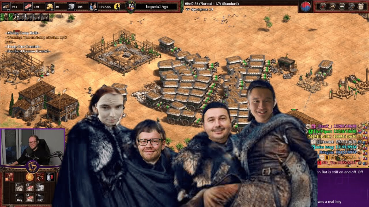 Age of Empires 2 Funny Daniel teamgame moments - YouTube