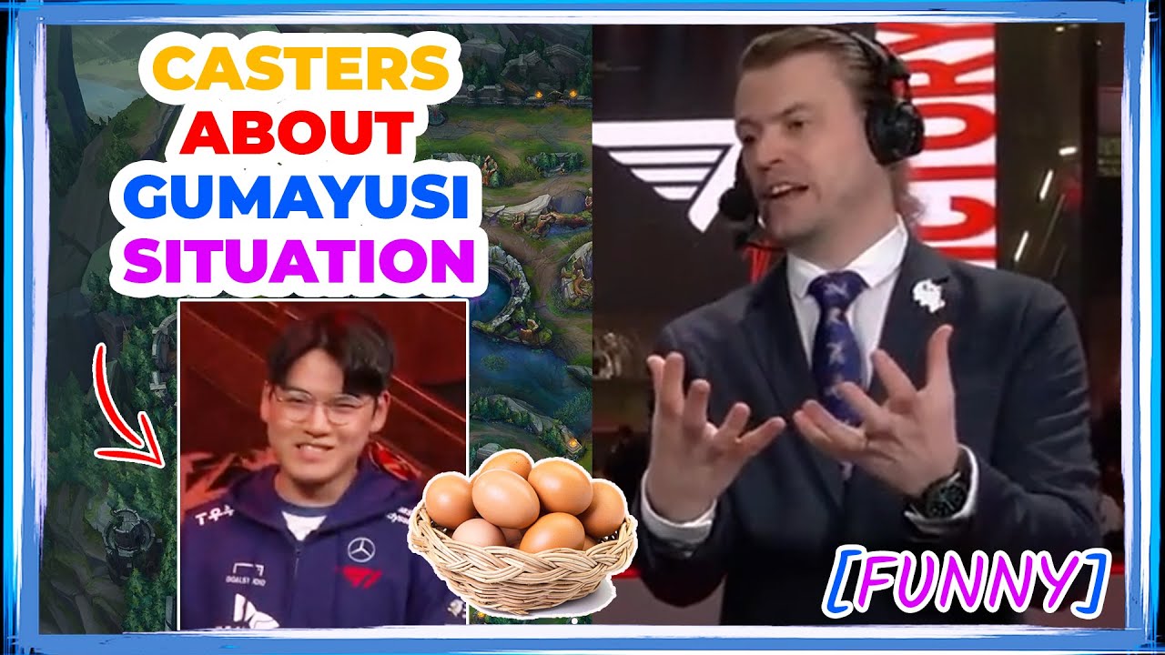 MSI Casters About Putting EGGS in T1 GUMAYUSI Basket 👀 - YouTube