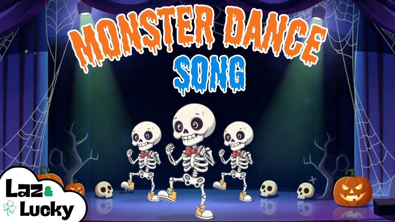 Monster Dance 🔥 | Movement Song for Kids | Join Lucky & Friends for a ...
