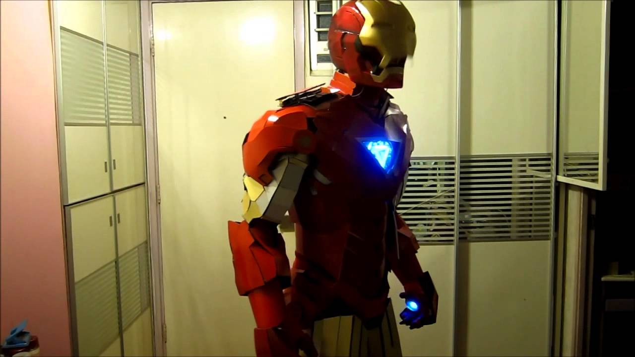 Iron Man Mark 6 Motorized system - YouTube