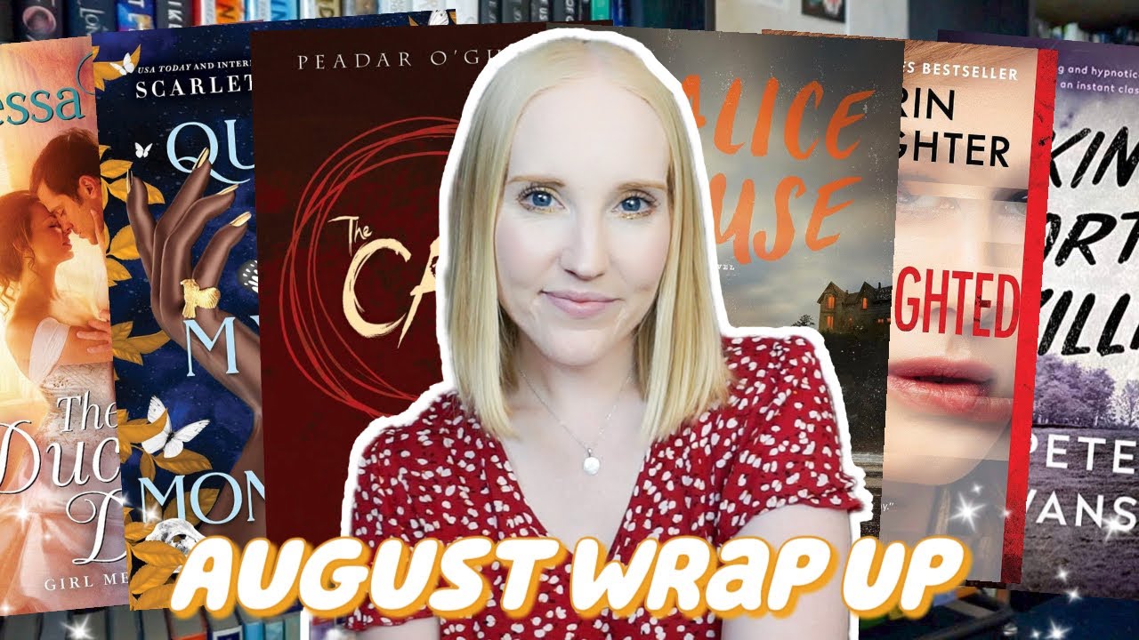 the 12 books I read in August | wrap up 🍎 - YouTube