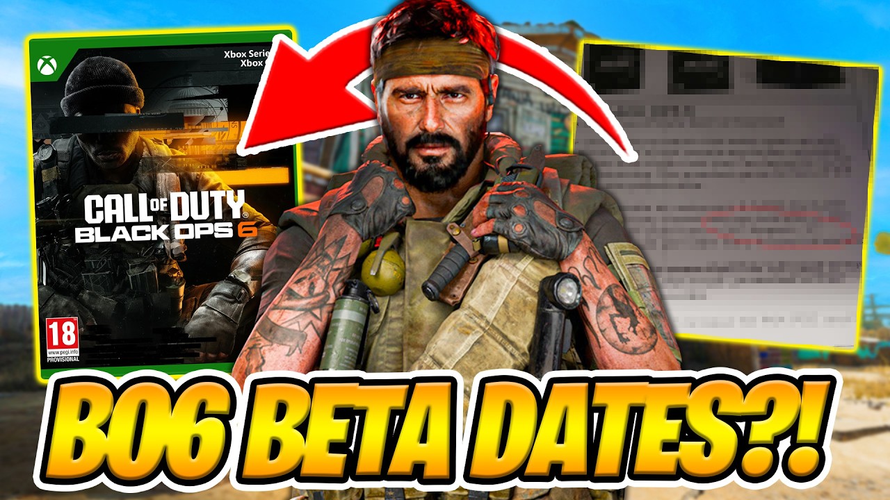 BLACK OPS 6 BETA DATES CONFIRMED? When To Expect The Black Ops 6 Beta ...