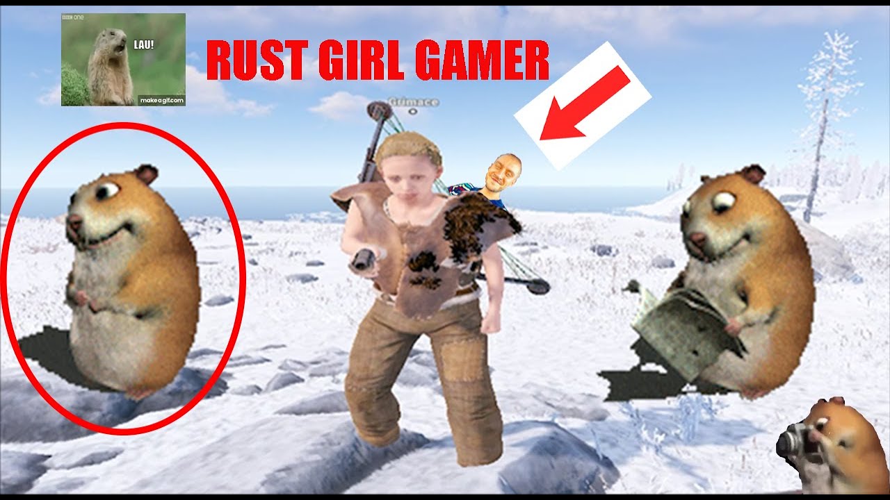 Prettiest Girl Gamer In Rust - YouTube