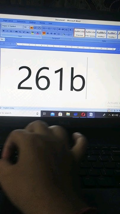 Ms word symbol code #computer #basiccomputer || Hand symbol shortcut key in ms word #shorts # ...