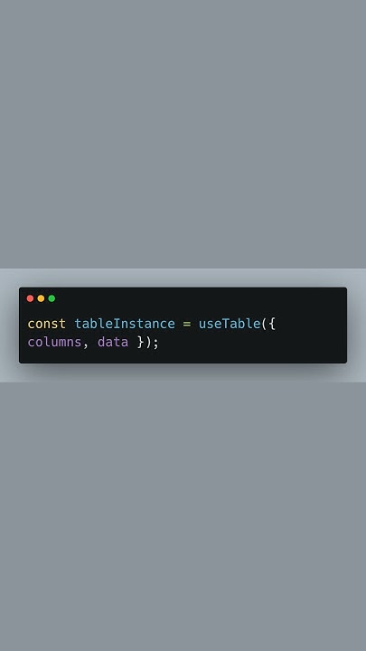 Sticky Columns in React Tables Made Easy #ReactTable - YouTube