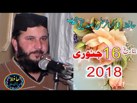 Hafiz Zakir Ur Rehman 2018