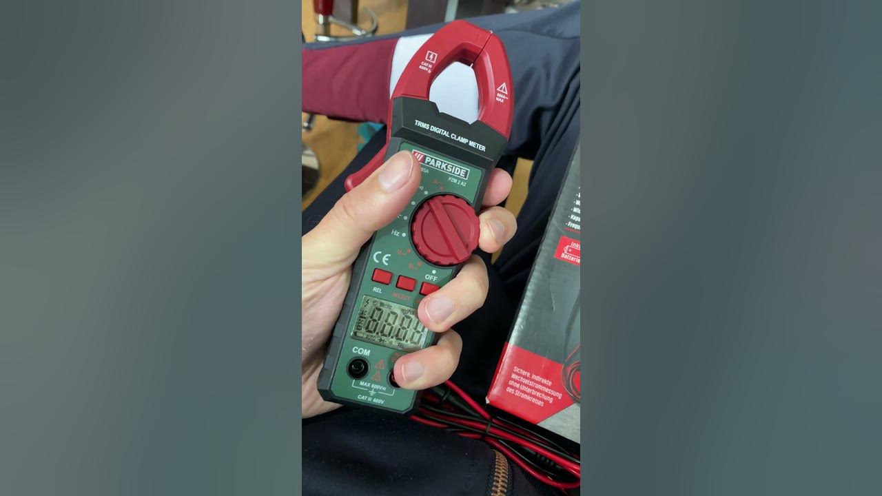 Parkside Clamp Multimeter PZM 2 A2 - YouTube