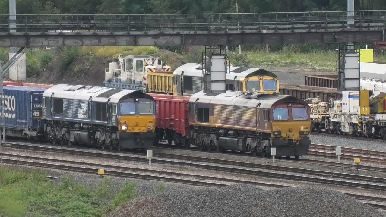 Toton Depot From toton Bank , 02-08-21 - YouTube