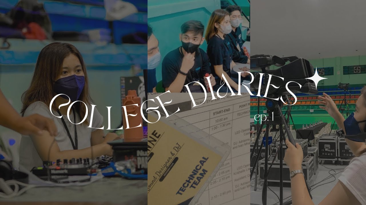 college diaries ep.1 | first time overnight in school for 4 DAYS ...
