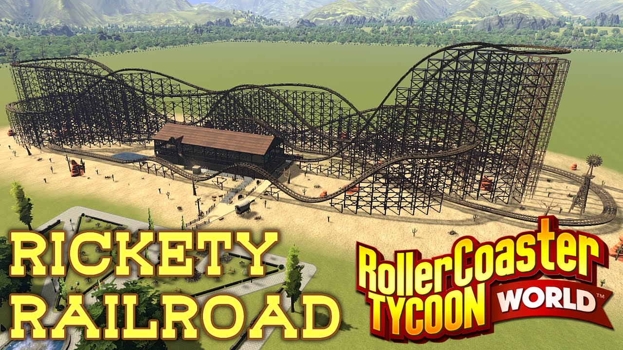 Rickety Railroad - RCTW Beta Contest Entry - YouTube