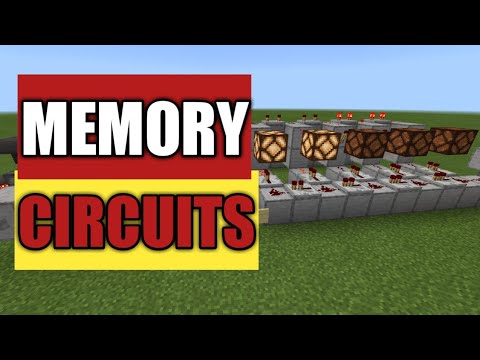 Minecraft Bedrock Memory Circuits - YouTube