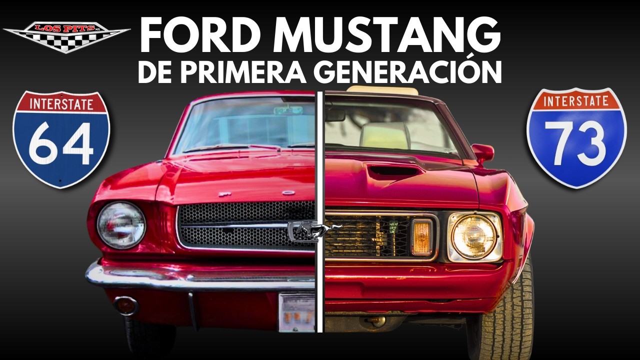 Ford Mustang de 1ra Generación la historia del pony car por excelencia🐎 ...