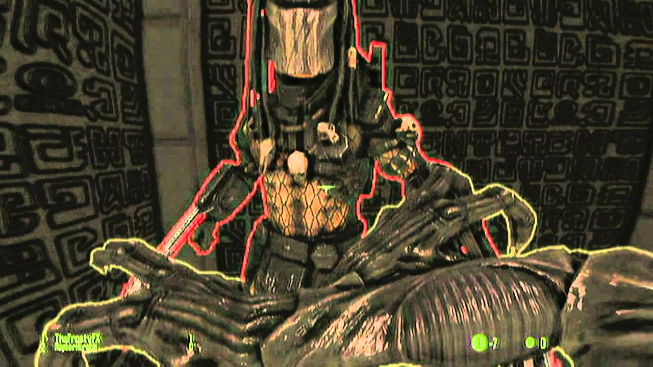 Funny Bloopers in Aliens vs Predator - YouTube