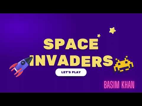 Space Invaders Game || Java Swing || SudoCodeWithBasim - YouTube