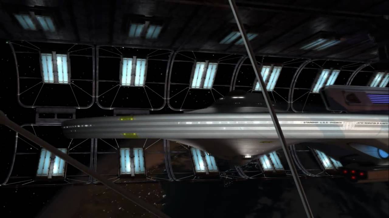 USS Phobos in Dry Dock HD - YouTube