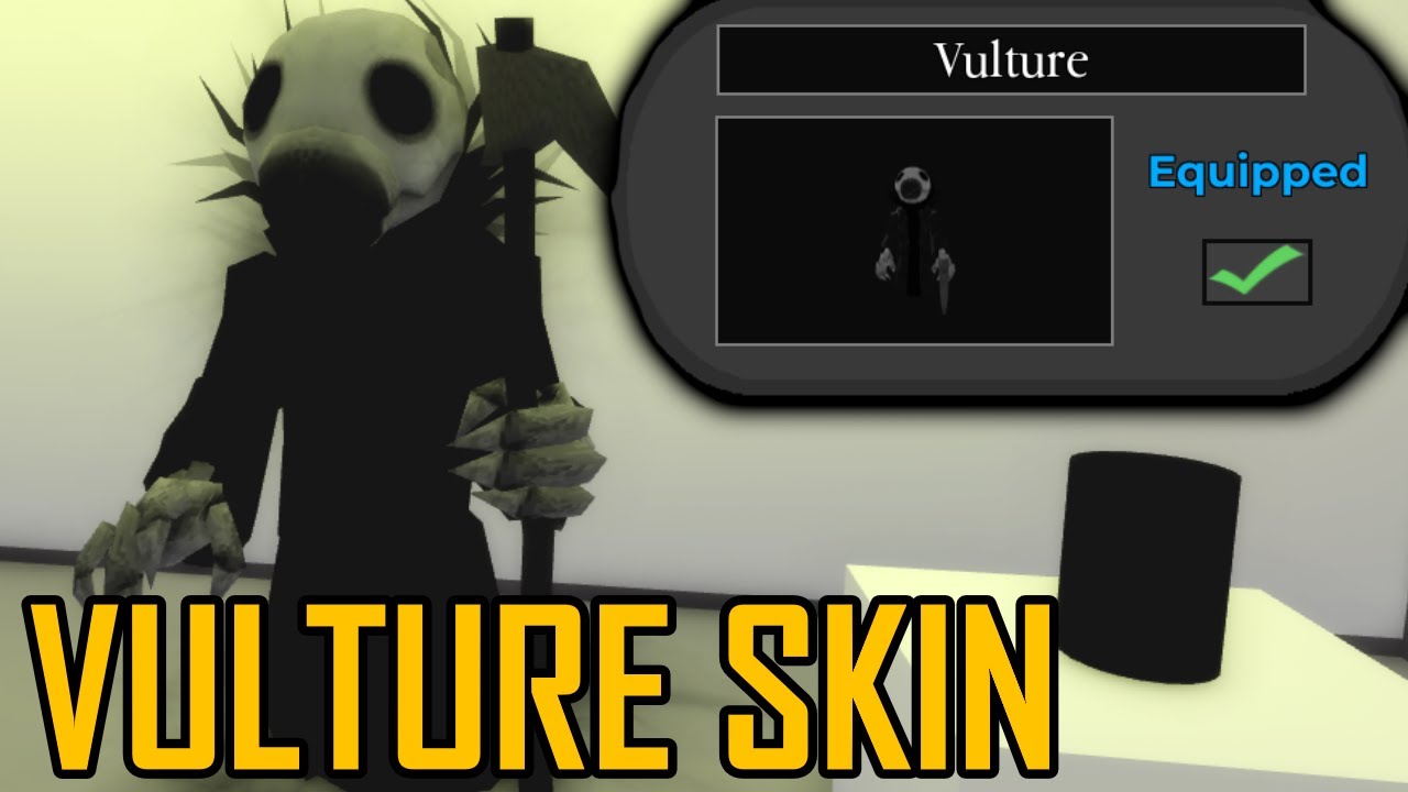 NEW VULTURE SKIN SHOWCASE... (ROBLOX PIGGY) - YouTube