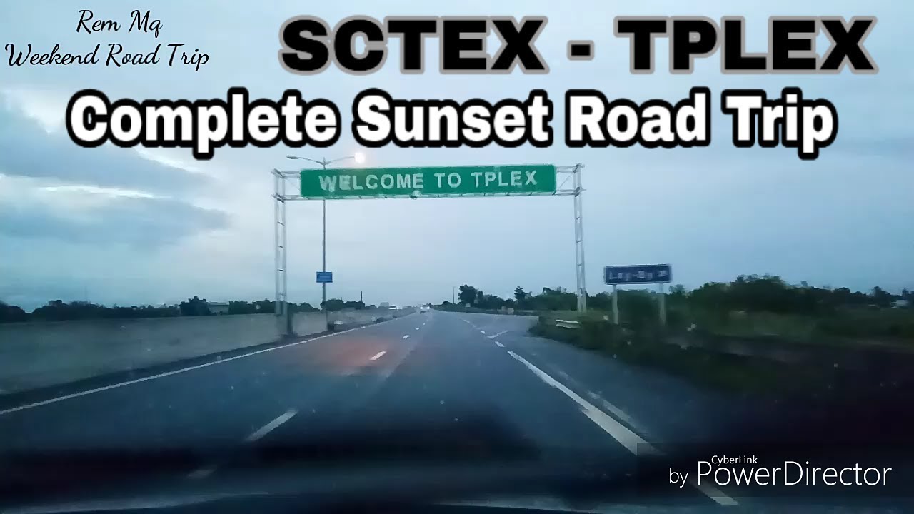 Weekend Road Trip - SCTEX To TPLEX Sunset Road Trip ( Oct 2019 ) - YouTube