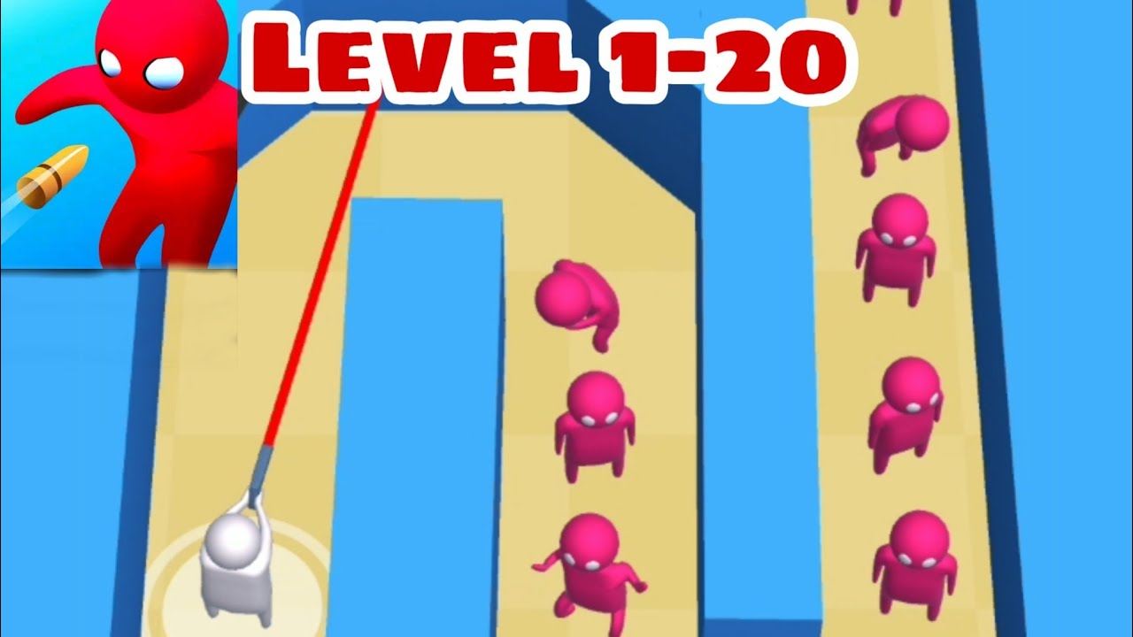Bullet Man - Android iOS Gameplay - Level 1-20 - Best Gameplay Pro ...