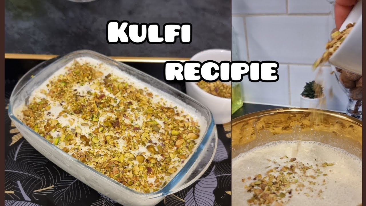 How to make Kulfi/Qulfi ,Pakistani Dessert - YouTube