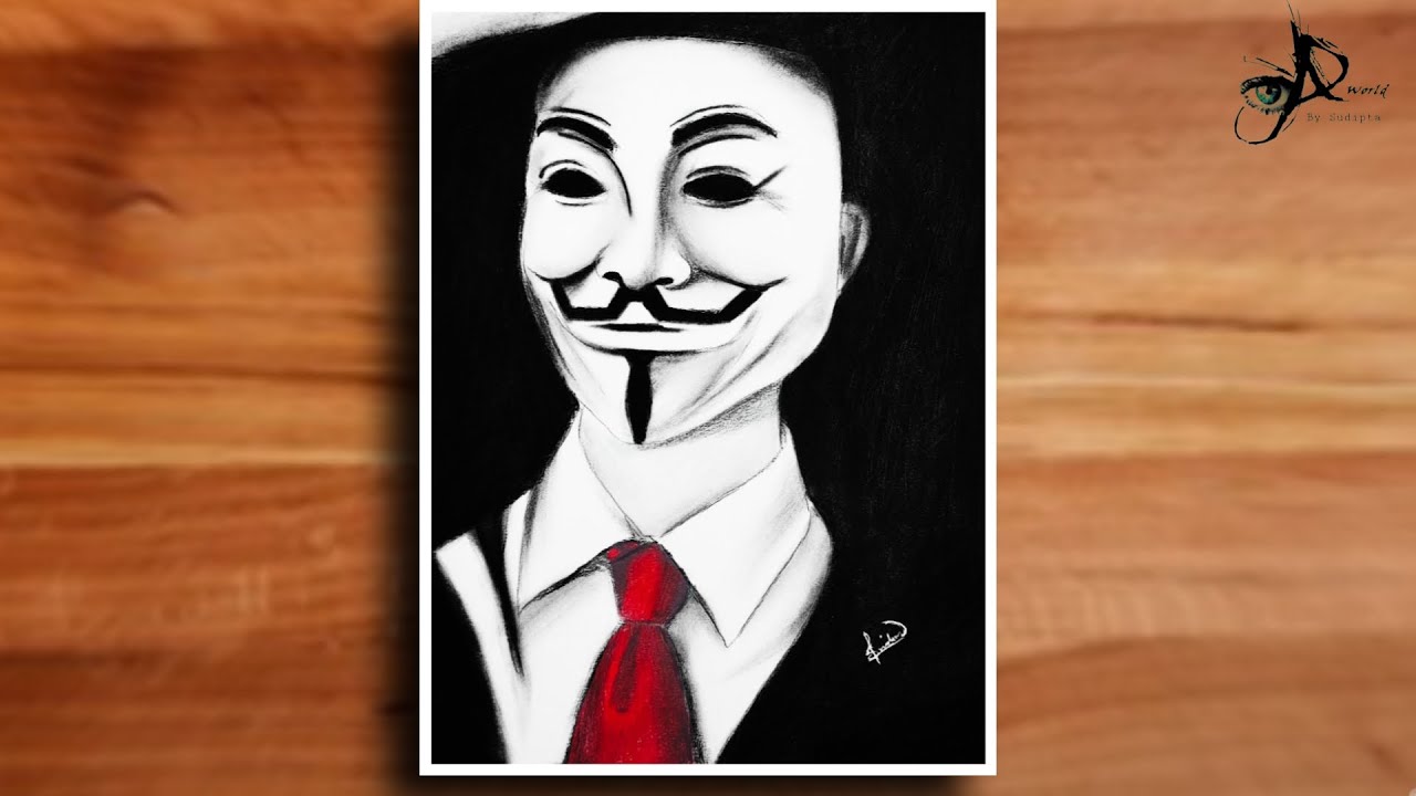 How to draw joker face drawing //step by step easy and simple drawing ...