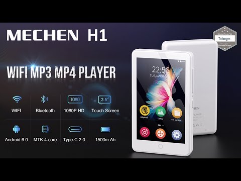MECHEN H1 MP3 Çalar, Bluetooth ve WiFi Özellikli - 2GB Ram ve 16GB Rom - Android - Kutudan Çıkarma