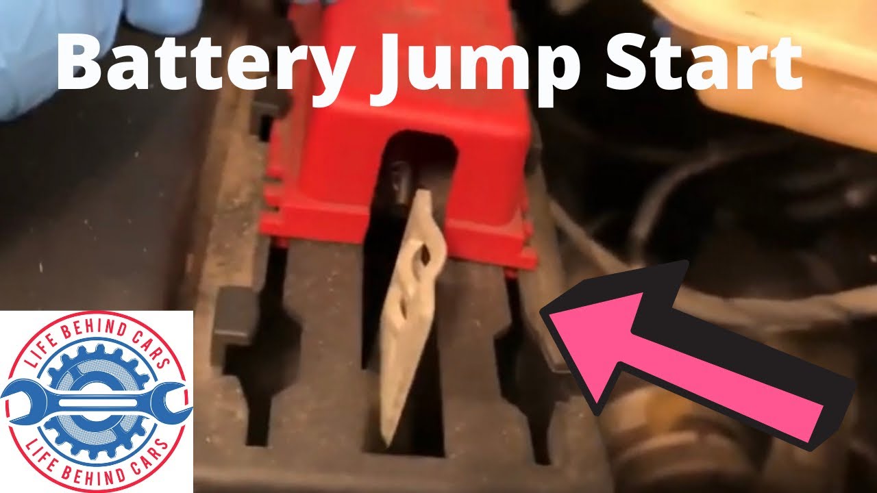 Mercedes Vito Battery Jump Start Location - YouTube